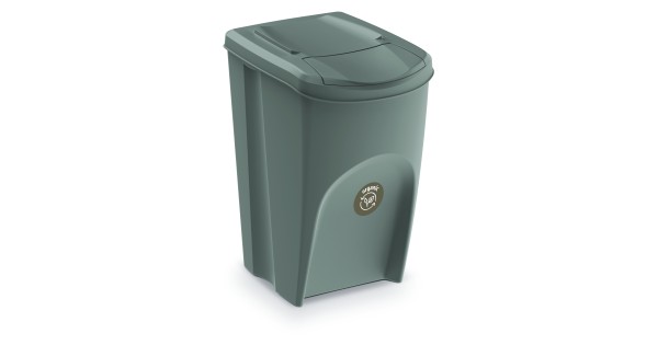 Set 4 cosuri pentru colectare selectiva SORTI BOX, Stone Gray, 4X35l ...